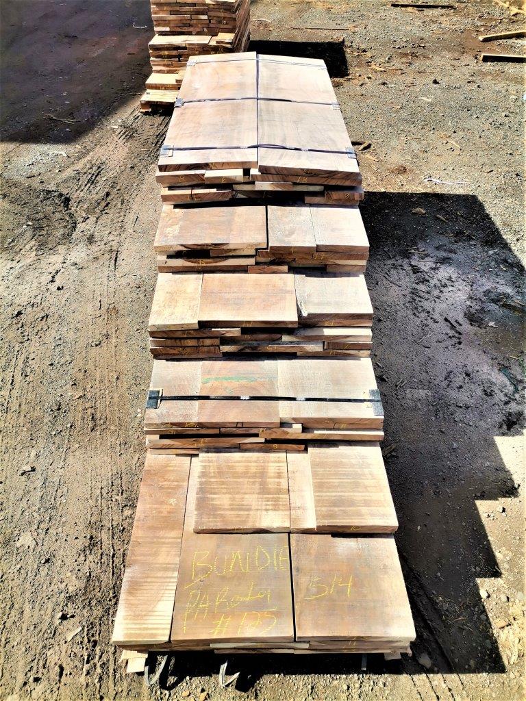 Lumber Bundle C19125-69pcs-5/4-Parota – Premium Wood Slabs